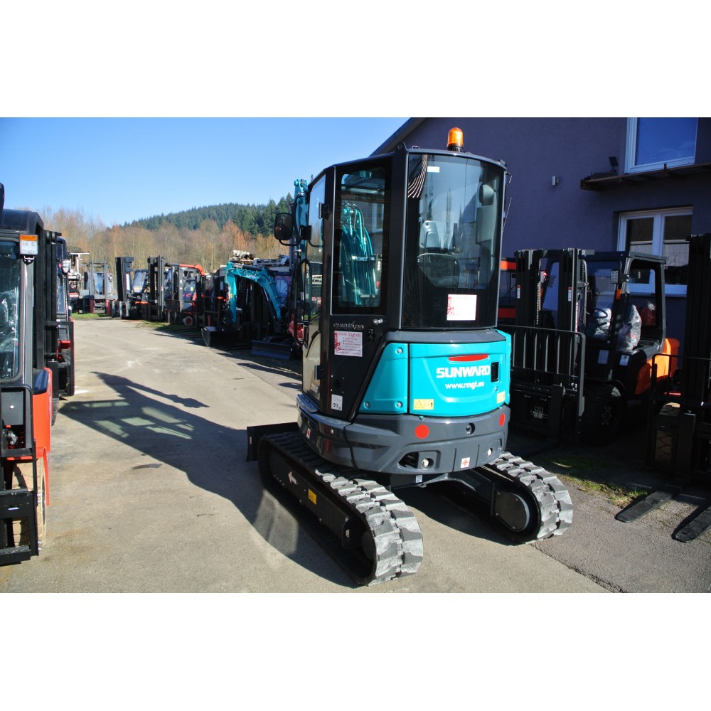 Sunward Minibagger SWE25UF Kompaktbagger Rundheckbagger