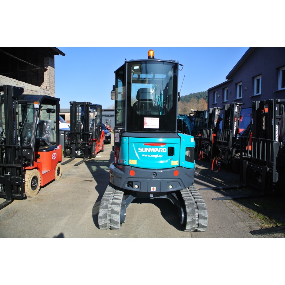 Sunward Minibagger SWE25UF Kompaktbagger Rundheckbagger