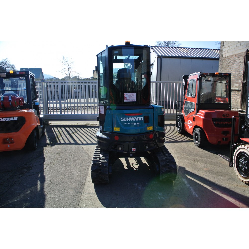 Sunward Minibagger SWE25UF Kompaktbagger Rundheckbagger