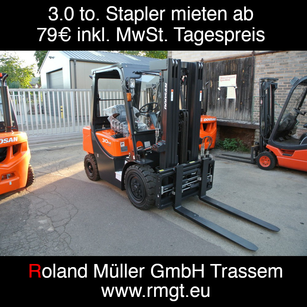 Gabelstapler Vermietung